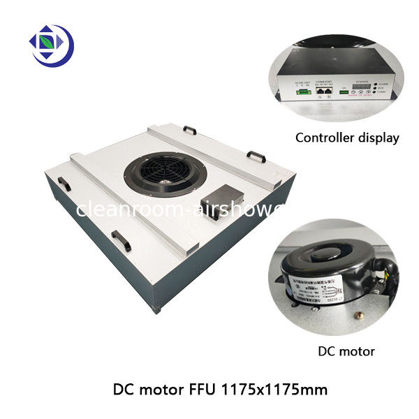 มอเตอร์ DC FFU ชุดกรองพัดลม 4x4 ฟุต สำหรับห้องปลอดเชื้อ ISO 5