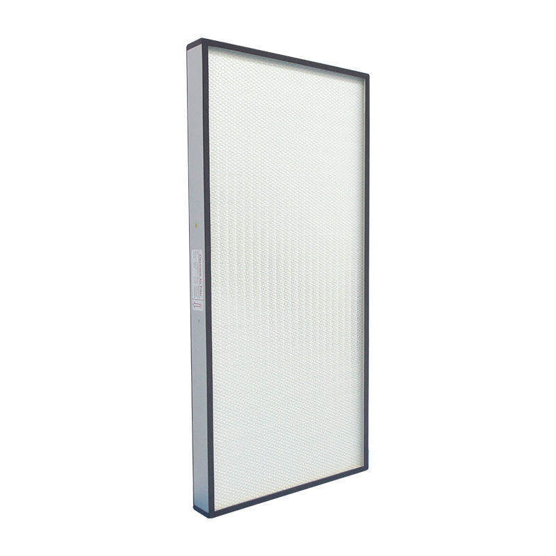 HEPA Air Filter with Corrugated Aluminum/Kraft Paper Separators