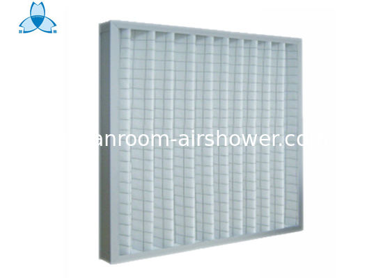 G3 G4 Polyester Synthetic Air Purifier Pre Filter , Fiber Panel Pleated ...