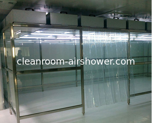 Portable Softwall Modular Clean Room / Class 100 Clean Booth Class 1000 ...